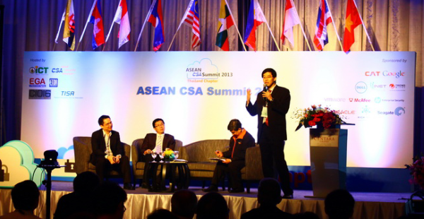 NT cyfence ร่วมงาน Asean CSA Summit 2013